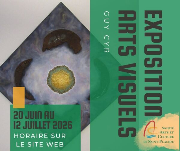 Vernissage Guy Cyr - Municipalité de Saint-Placide